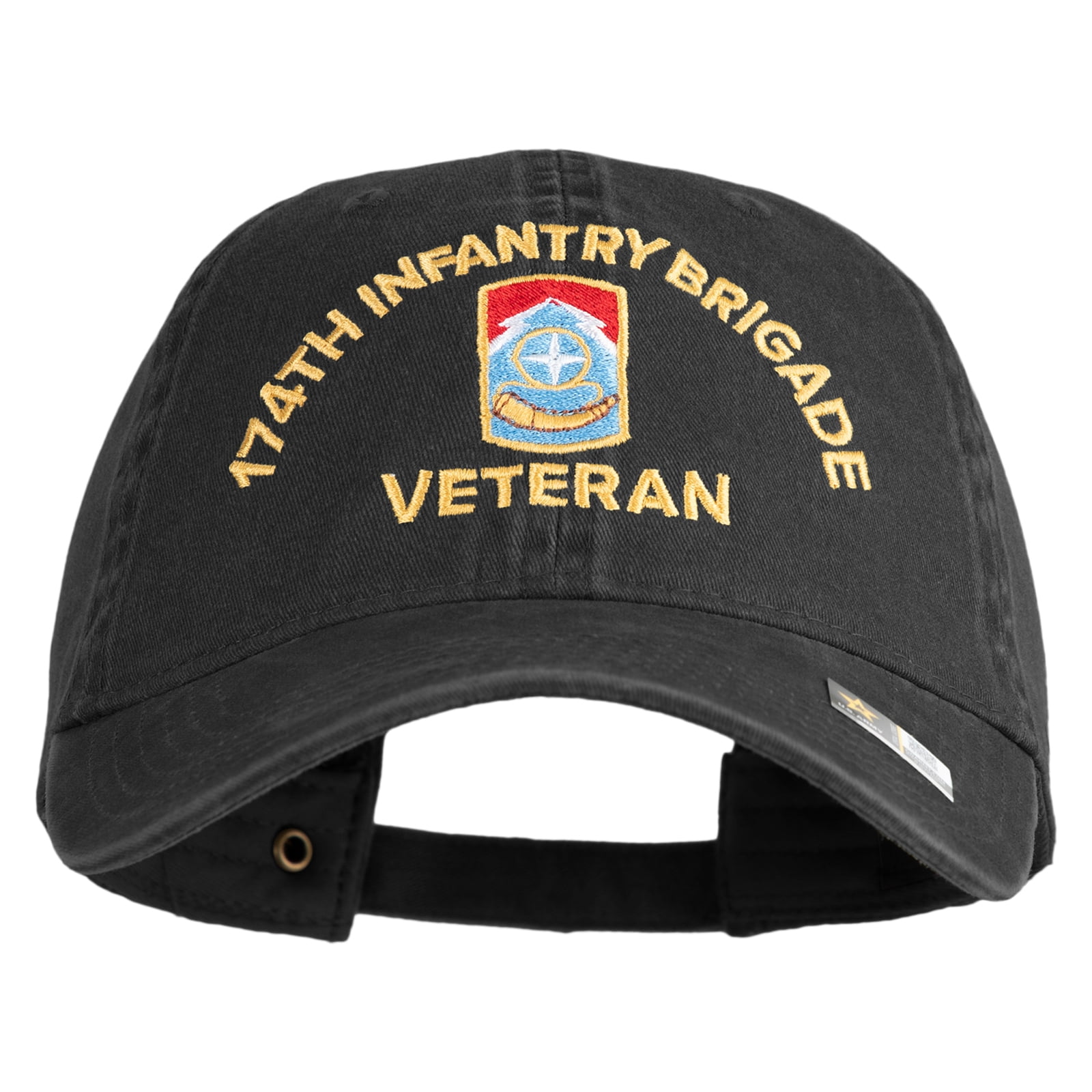 U.S. Army 174th Infantry Brigade Embroidered Washed Solid Pigment Dyed ...