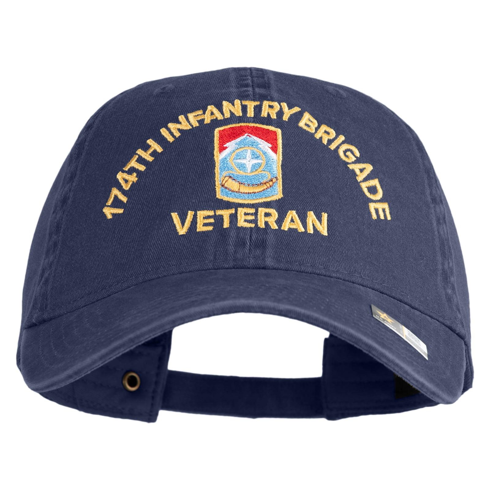 U.S. Army 174th Infantry Brigade Embroidered Washed Solid Pigment Dyed ...