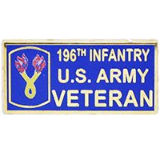 Eagle Emblems P62656 Pin - Army, 196th Infantry Brigade Veteran - 1.125 ...