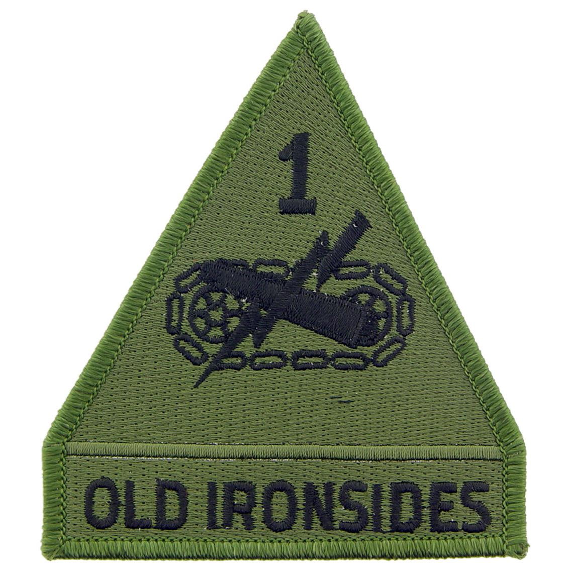 U.S. Army 1st Armored Division Patch Green 3" - Walmart.com