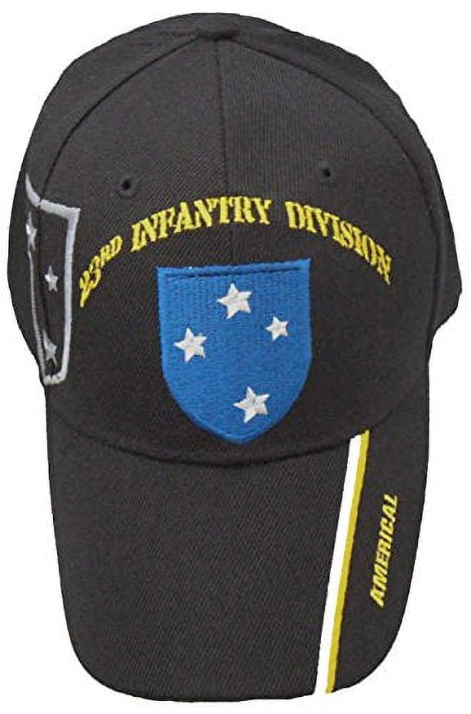 U.S. Army 23rd Infantry Division Baseball Cap and Bumper Sticker ...