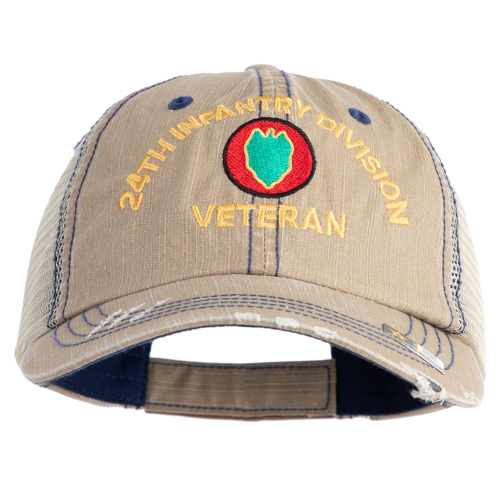 U.S. Army 24th Infantry Division Embroidered Low Profile Special Cotton ...