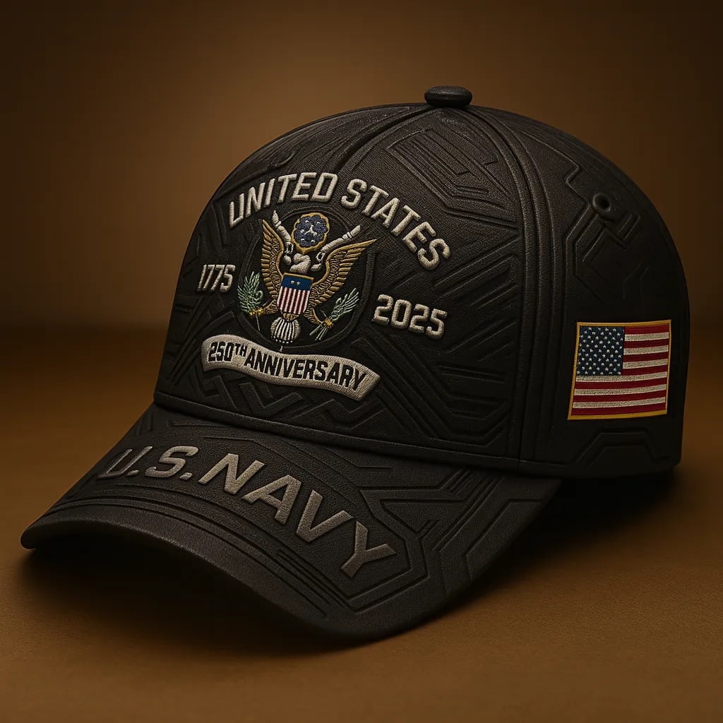 U.S. Army 250th Anniversary Baseball Cap, Adjustable Embroidered ...
