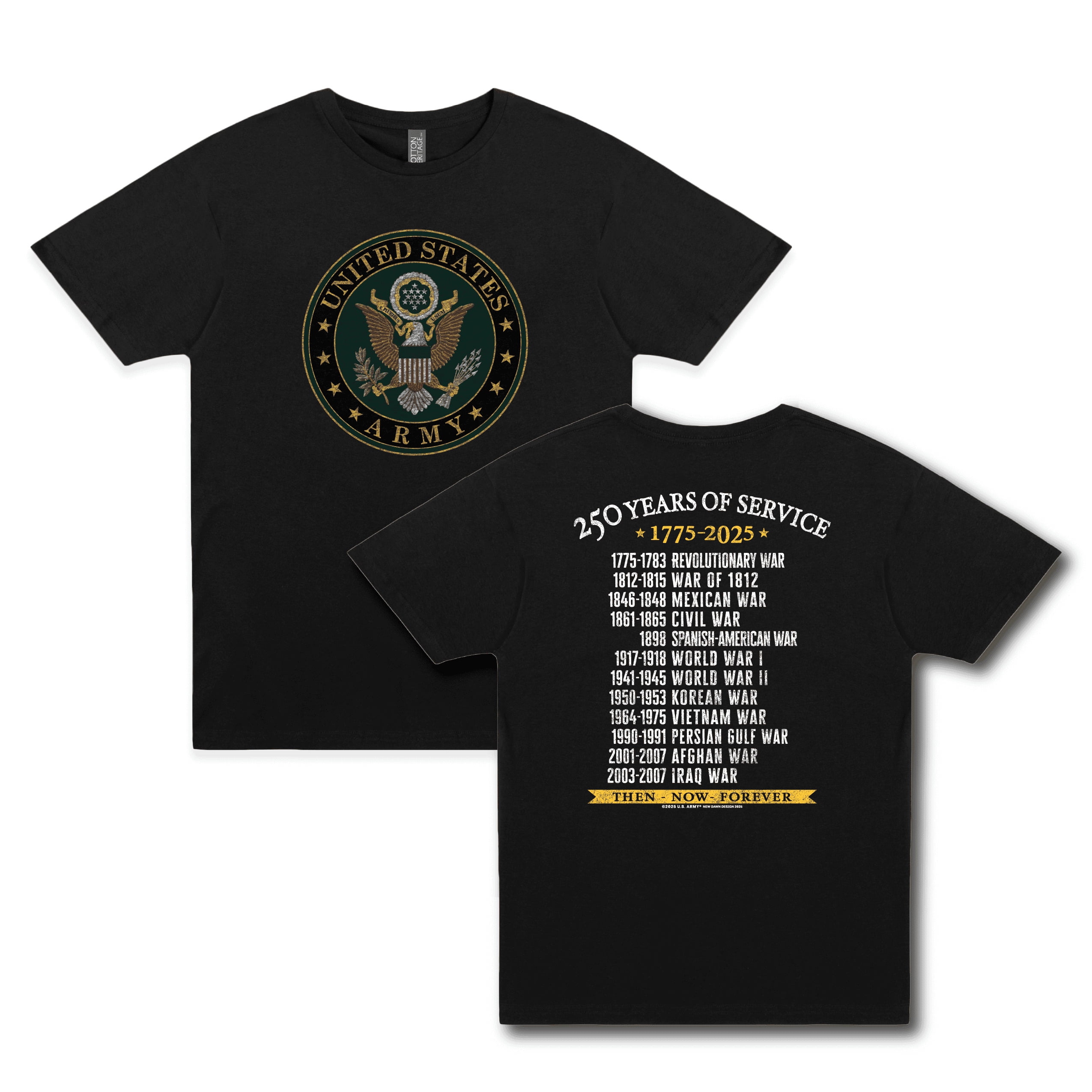U.S. Army® 250th Anniversary World Tour Tee | Officially Licensed ...