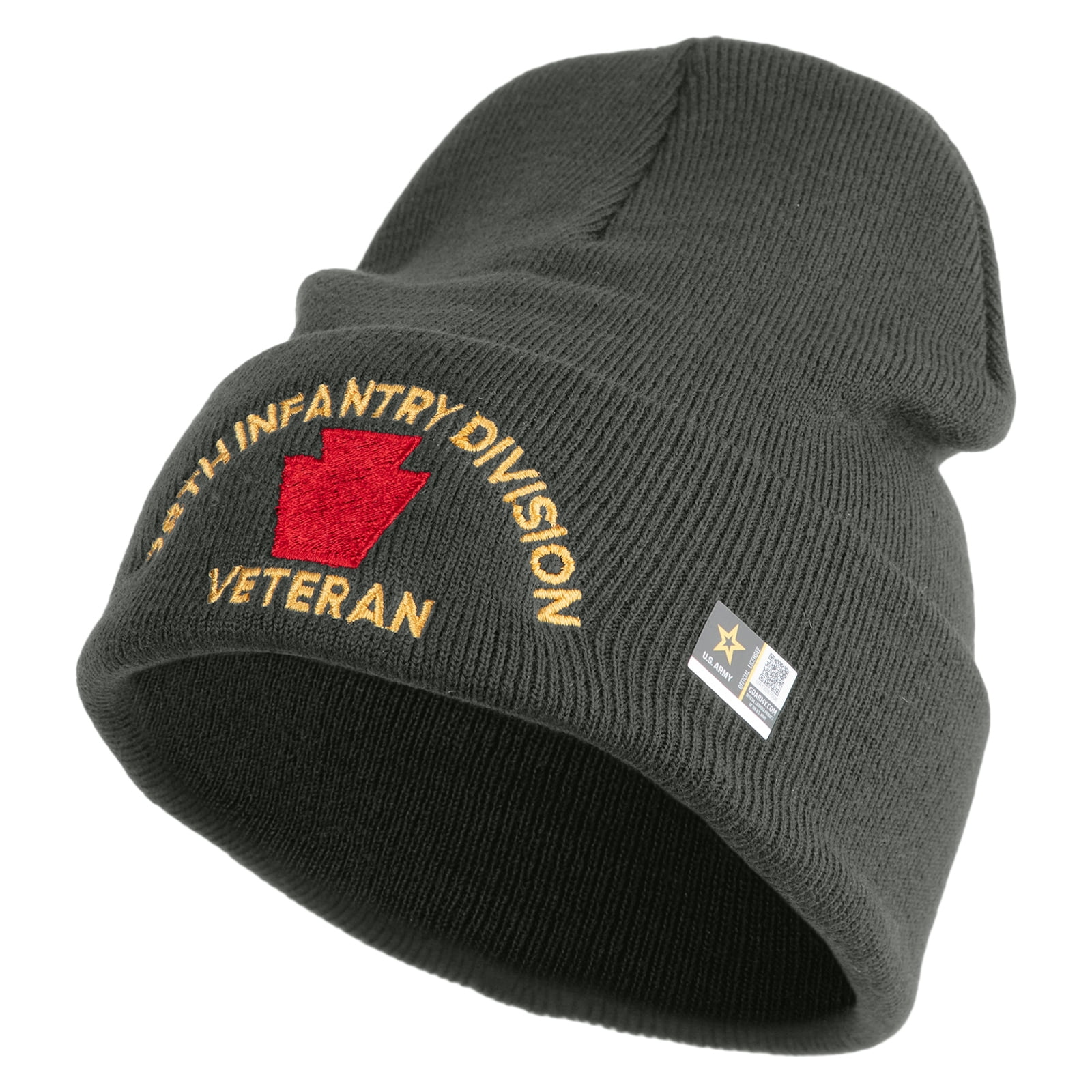 U.S. Army 28th Infantry Division Logo Embroidered 12 Inch Solid Knit ...