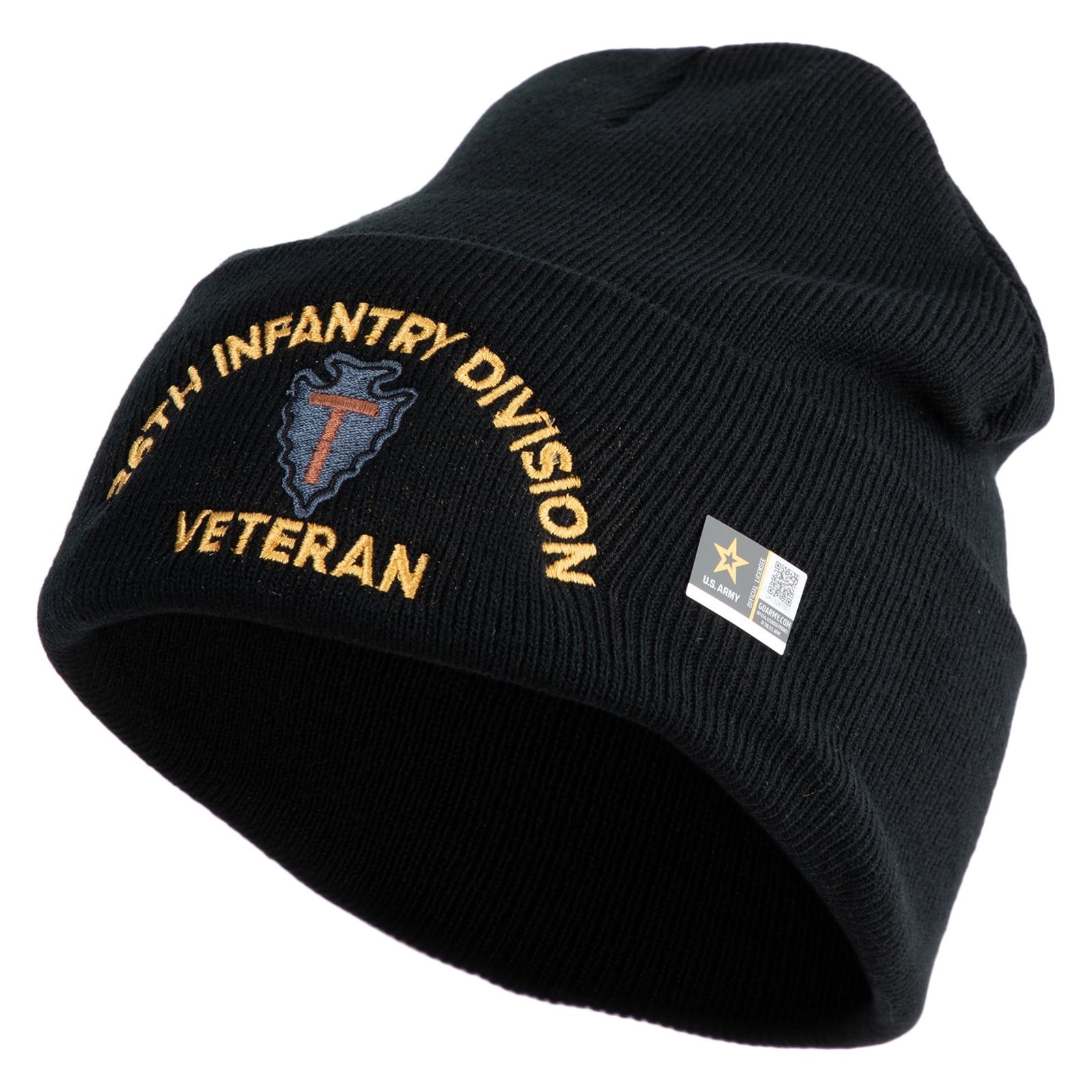 U.S. Army 36th Infantry Division Logo Embroidered 12 Inch Solid Knit ...