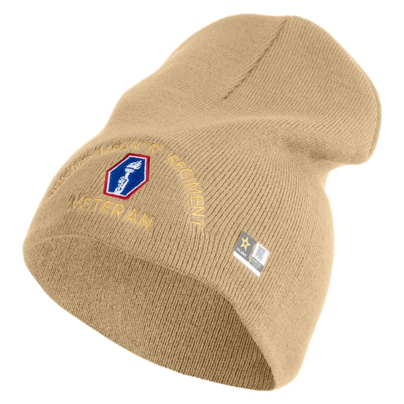 U.S. Army 442nd Infantry Regiment Symbol Embroidered 8 Inch Solid Knit ...