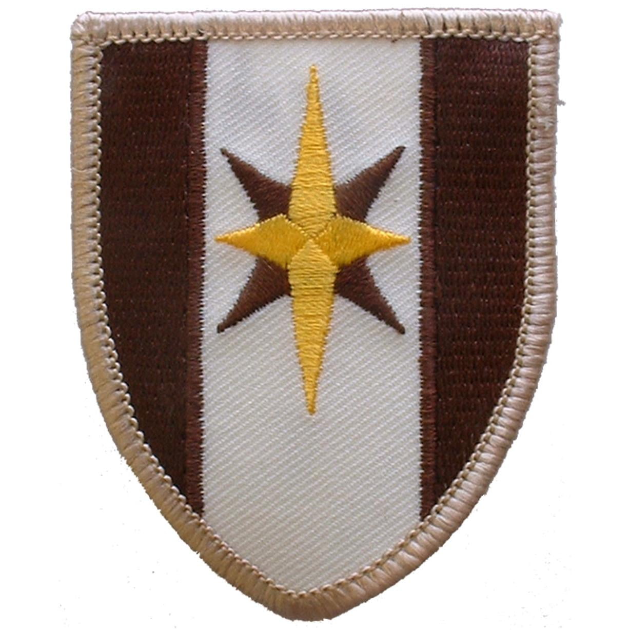 U.S. Army 44th Medical Brigade Patch Brown & White 3" - Walmart.com