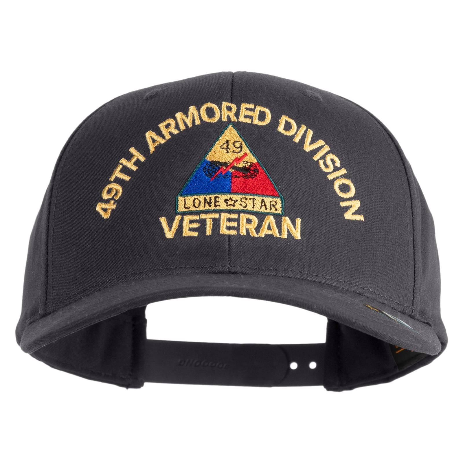 U.S. Army 49th Armored Division Embroidered Retro Cotton Blend Snapback ...