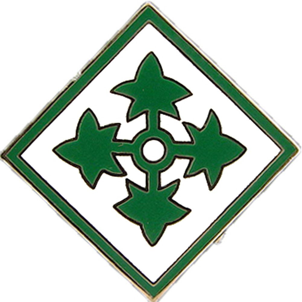 Eagle Emblems P14650 Pin - Army, 4th Infantry Division - 1.125 in ...