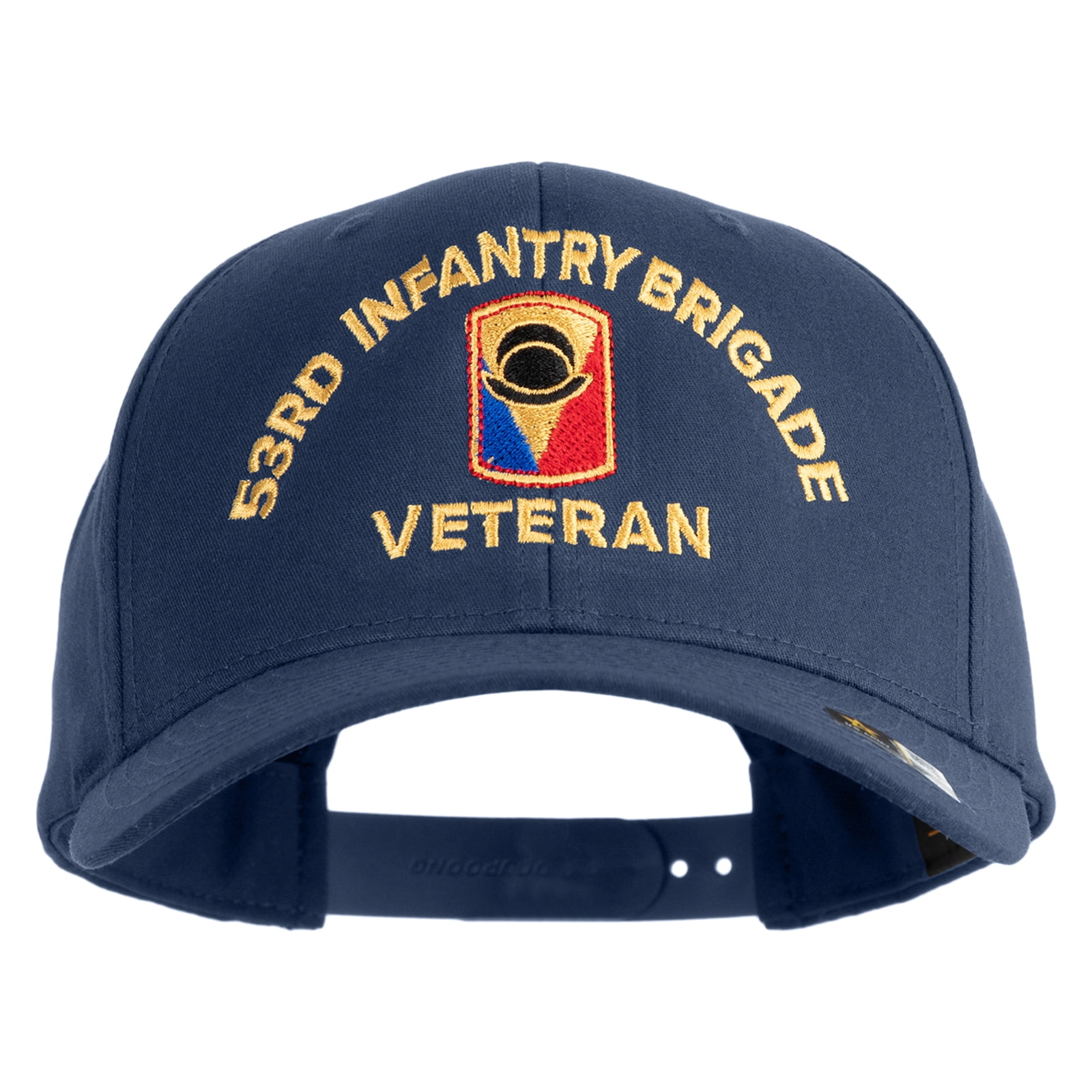 U.S. Army 53rd Infantry Brigade Embroidered Retro Cotton Blend Snapback ...
