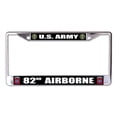 U.S. Army 82nd Airborne Chrome License Plate Frame - Walmart.com