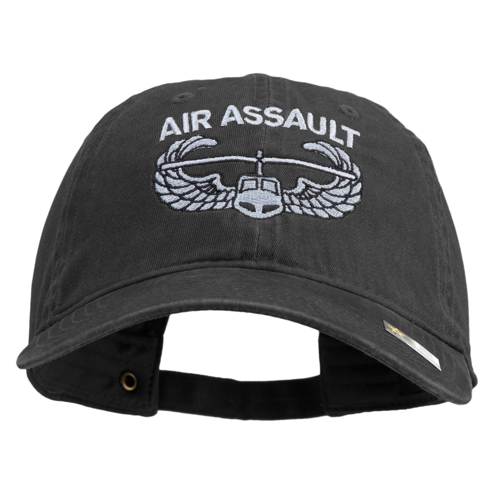 U.S. Army Air Assualt Badge Embroidered Washed Solid Pigment Dyed ...