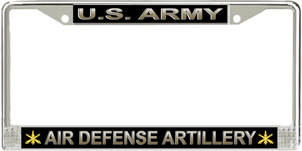 U.S. Army Air Defense Artillery License Plate Frame - Walmart Business ...