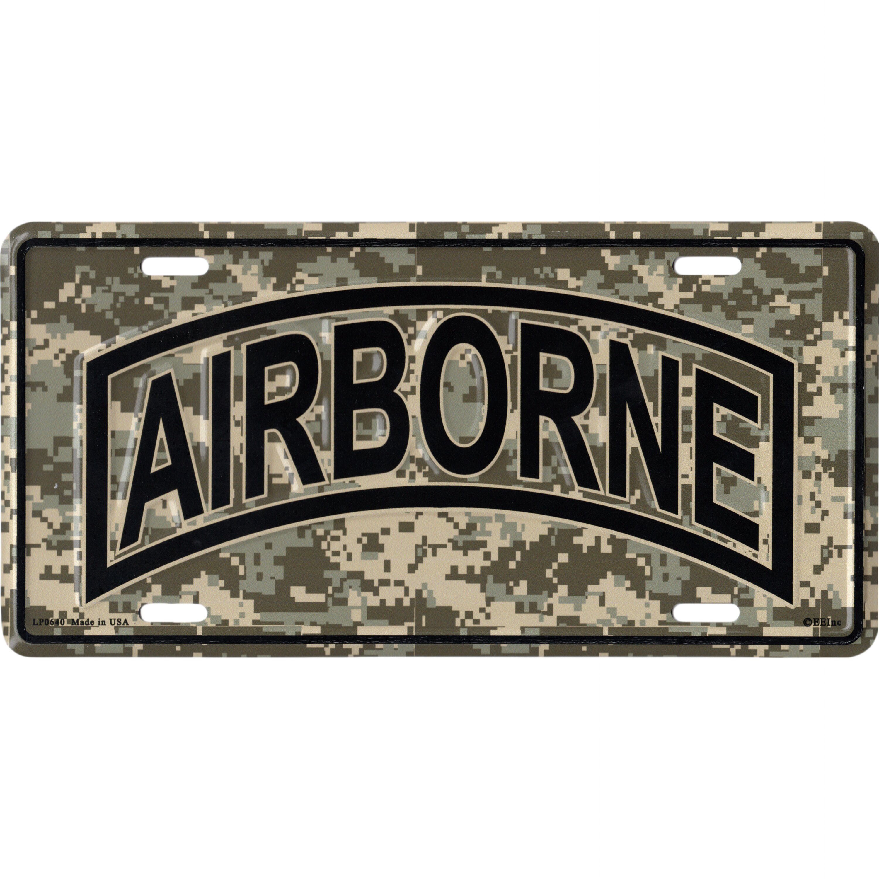 U.S. Army Airborne License Plate - Walmart.com