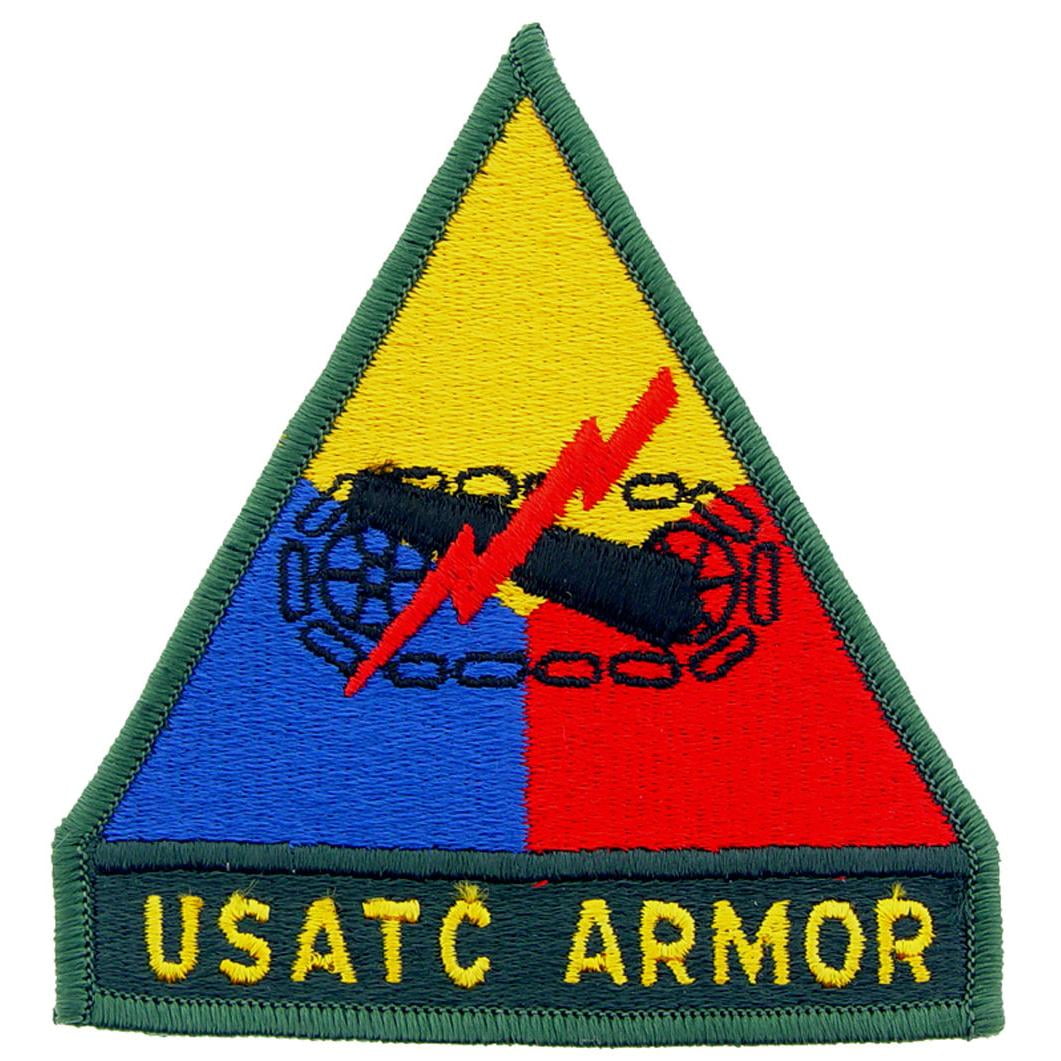 Eagle Emblems PM0520 Patch - Army, Armor, USATC - 3.75 in. - Walmart.com