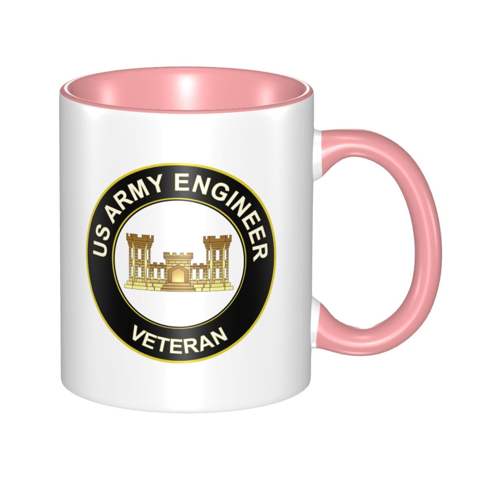 U S Army Combat Engineer Veteran Classic Coffee Mugs Stylish Ceramic ...