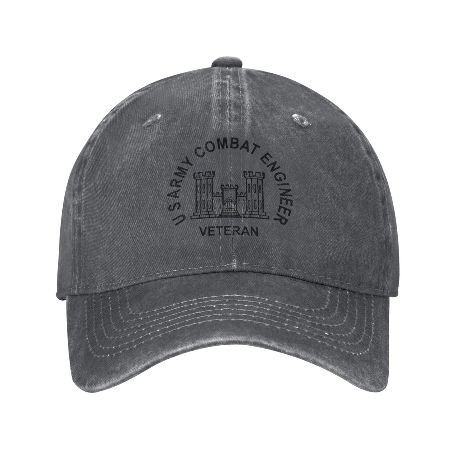 U S Army Combat Engineer Veteran Logo Cowboy Hat Baseball Hat Trucker ...