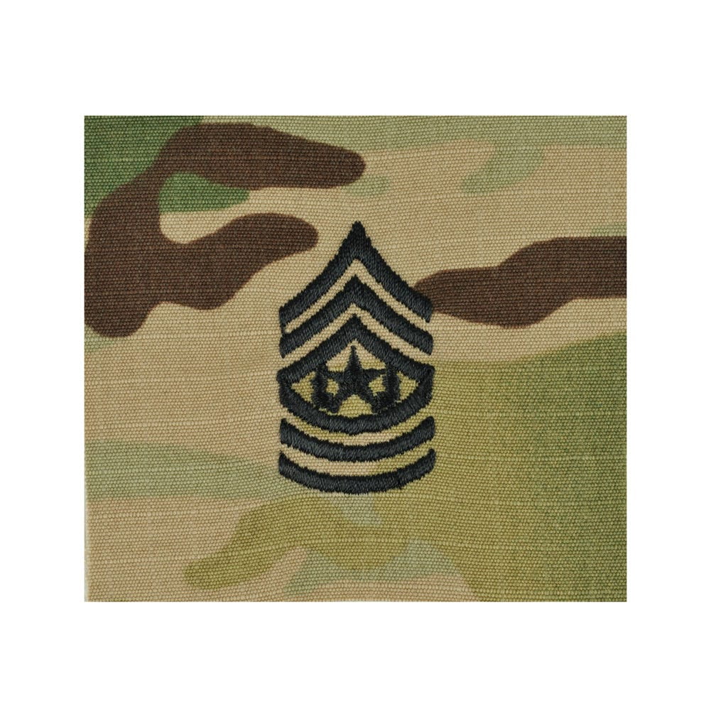 U.S. Army Command Sergeant Major Rank OCP/Scorpion Sew On - Walmart.com