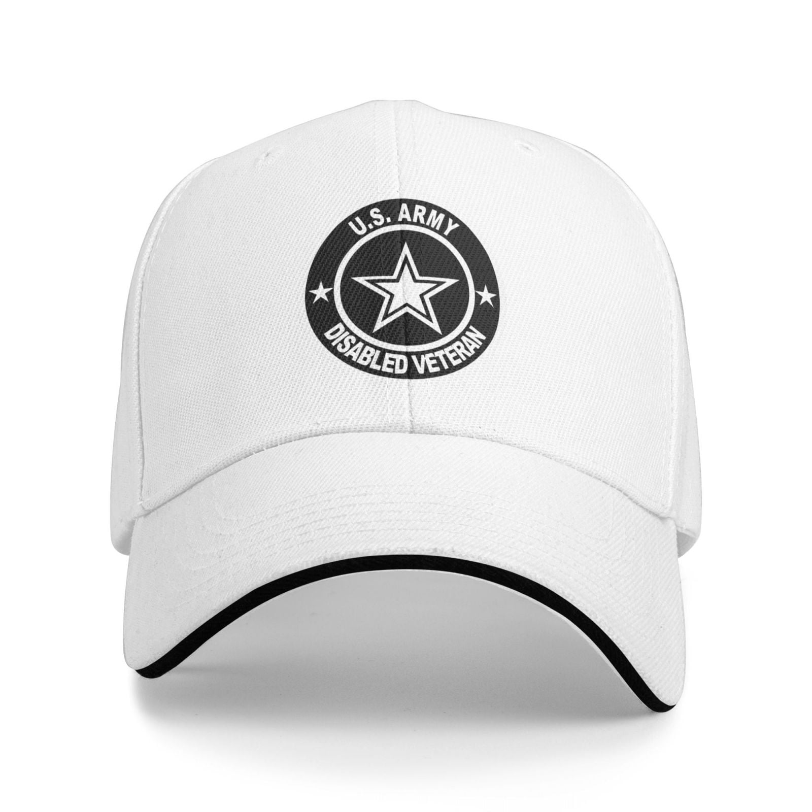 U.S. Army Disabled Veteran Unisex Sandwich Cap Classic Baseball ...