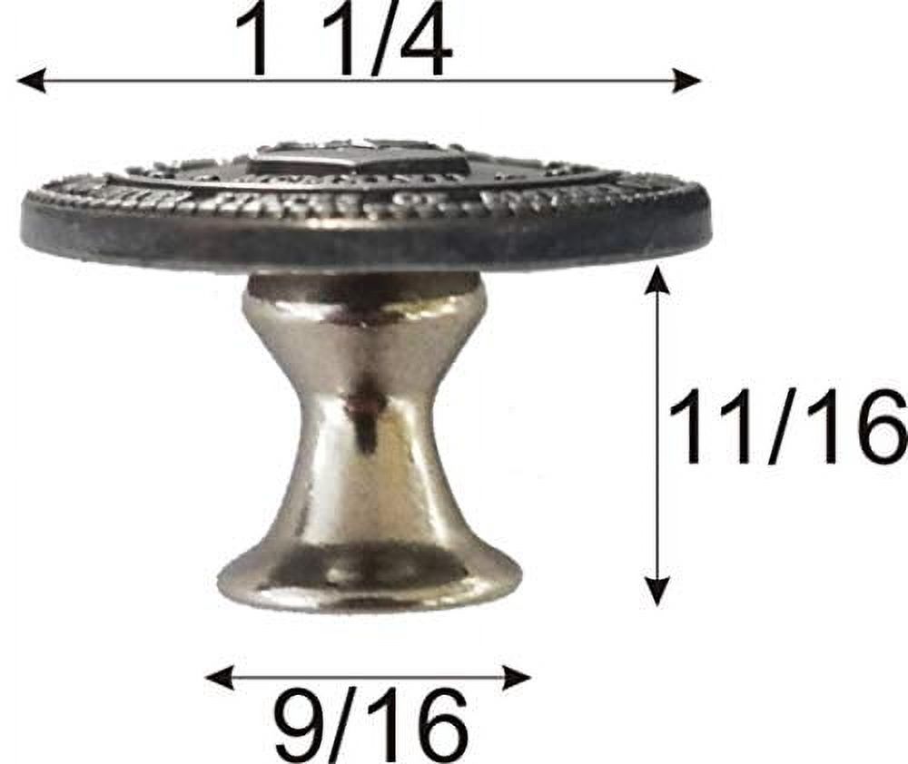 U S Army Drawer or Cabinet Knobs, Set of 6 - Walmart.com
