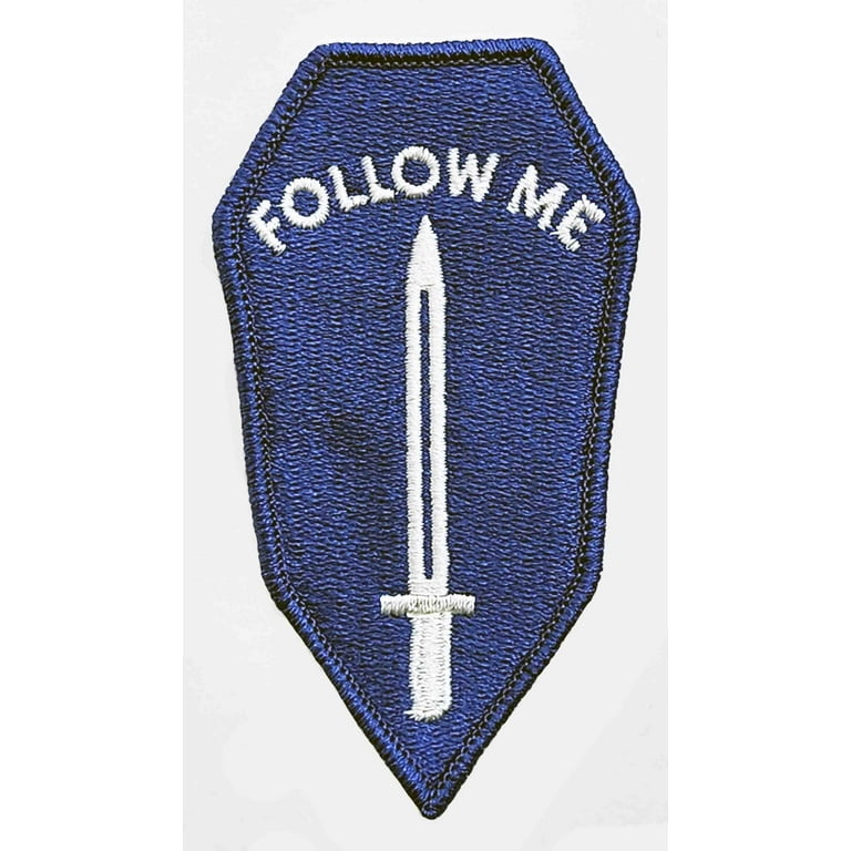 Follow Me Infantry Logo US Army 197th Infantry Brigade "Follow Me"