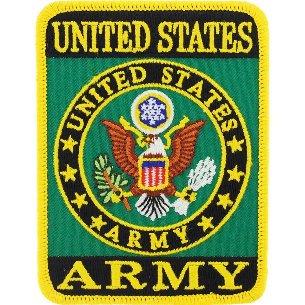 U.S. Army Logo Patch Green & Black 3" - Walmart.com