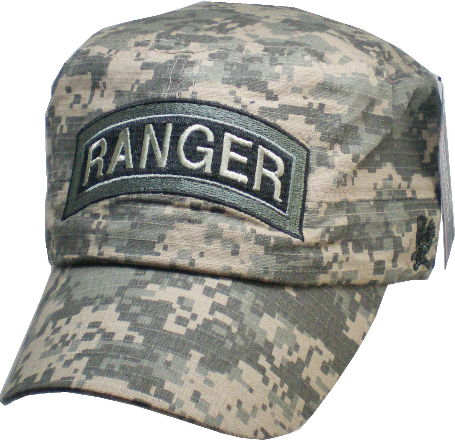 U.S. Army Ranger Flat Top Cap,Digital Camo,Adjustable - Walmart.com