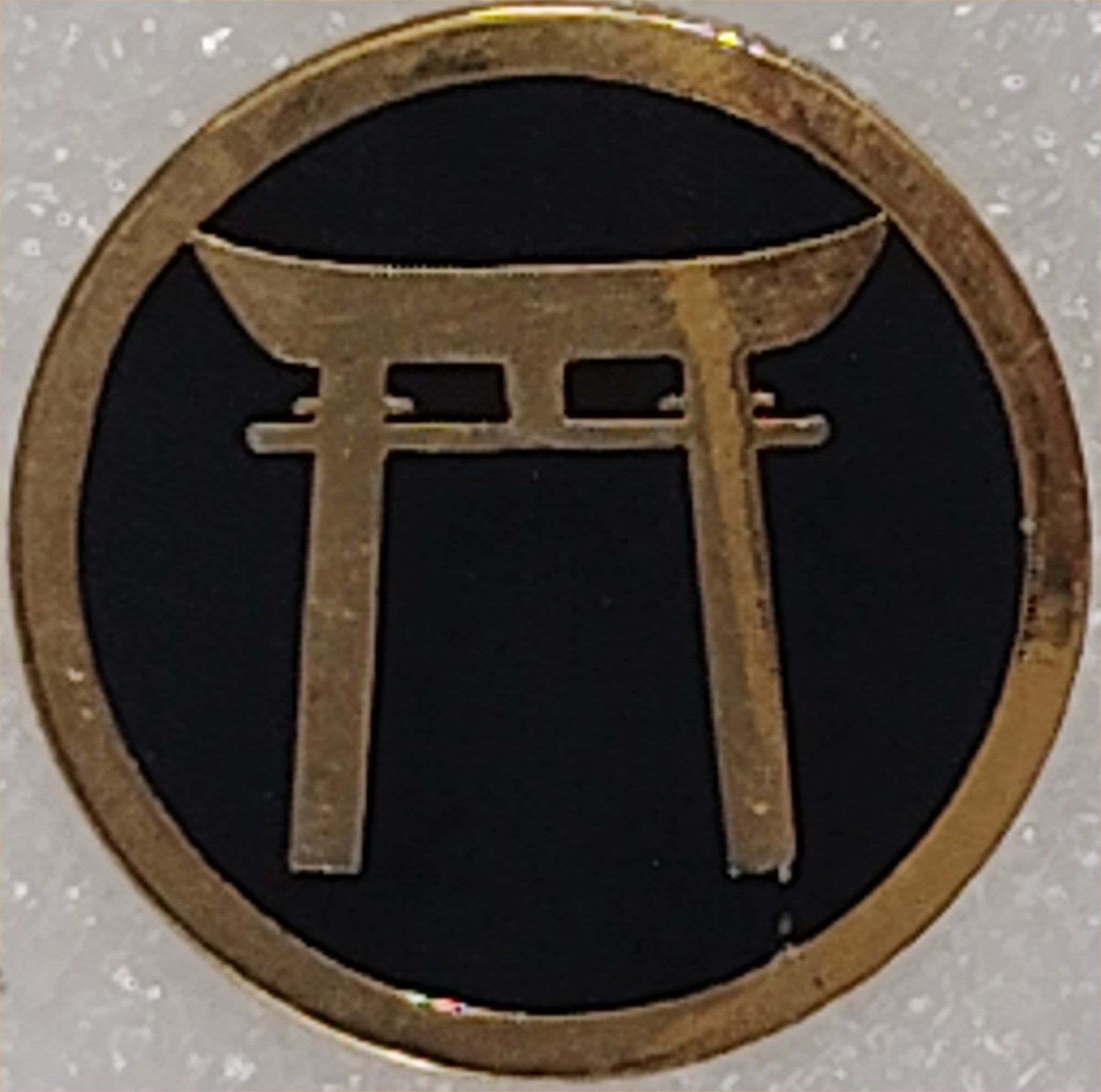 U.S. Army Ryukyus Command WWII Torii Gate Emblem Novelty Hat/Lapel ...