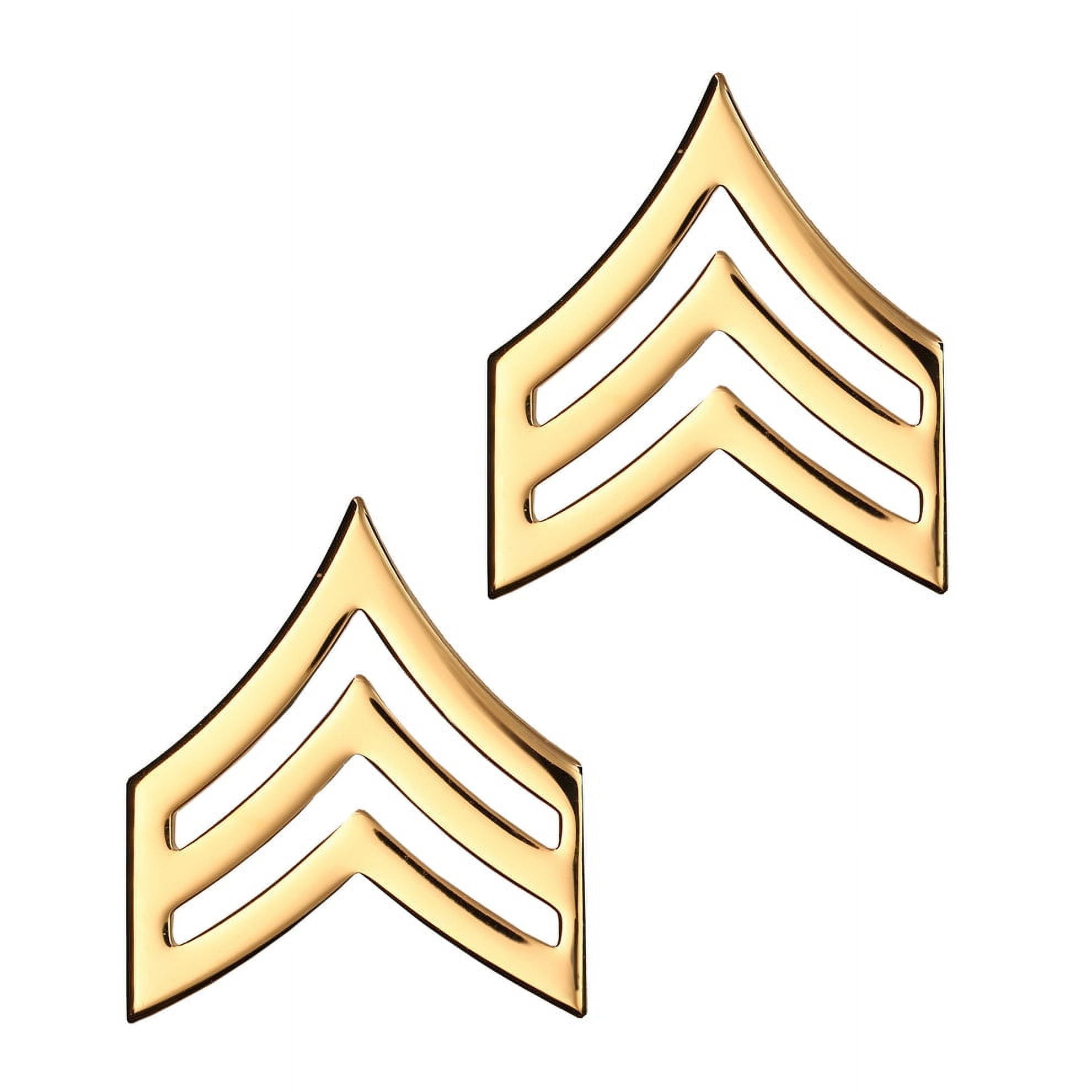 U.S. Army Sergeant Rank Pin STA-BRITE - Walmart.com
