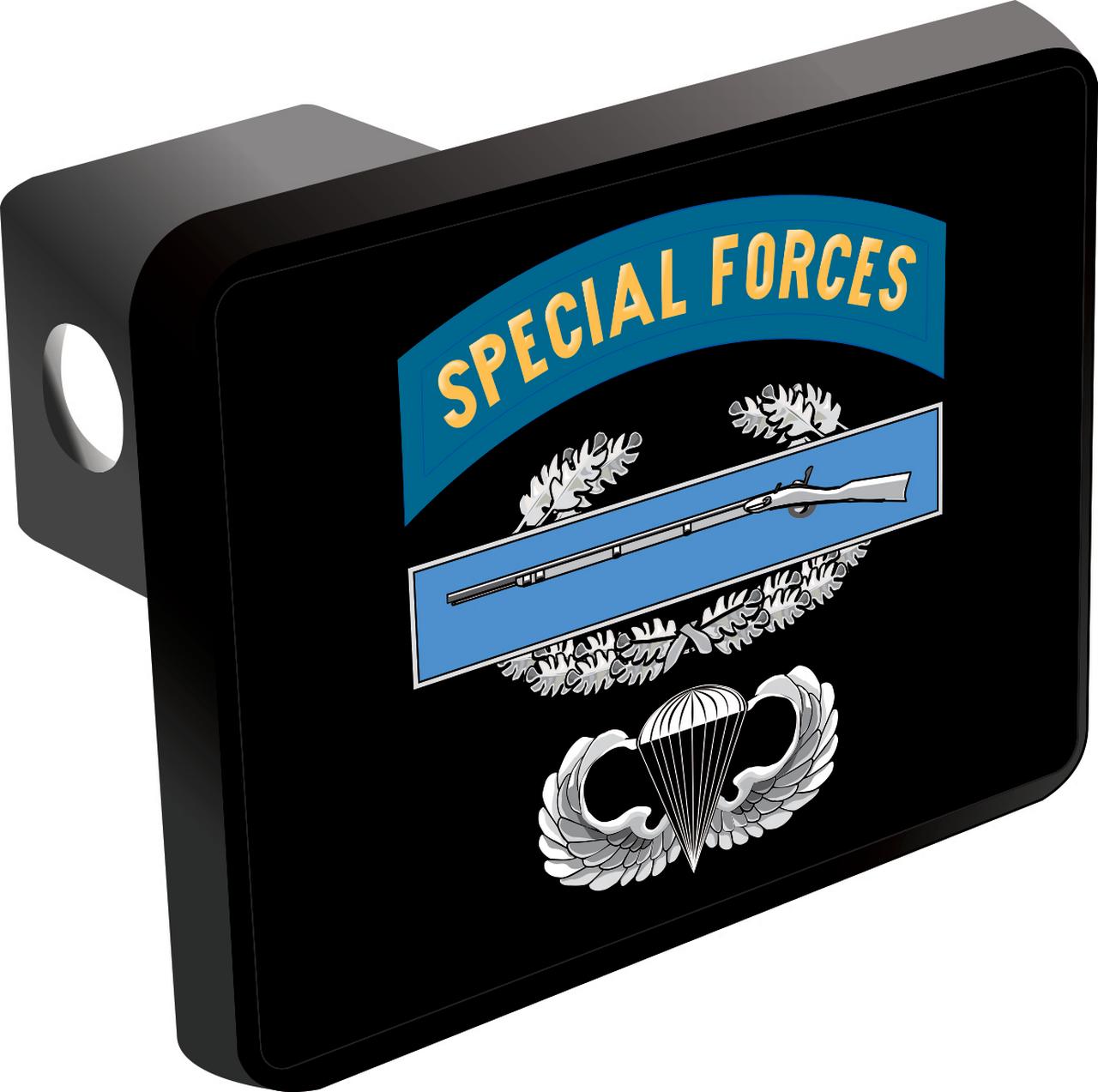 U.S. Army Special Forces CIB Jump Wings Trailer Hitch Cover - Walmart.com