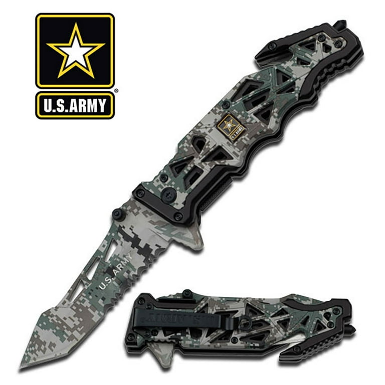 Spring Loaded Army Knives