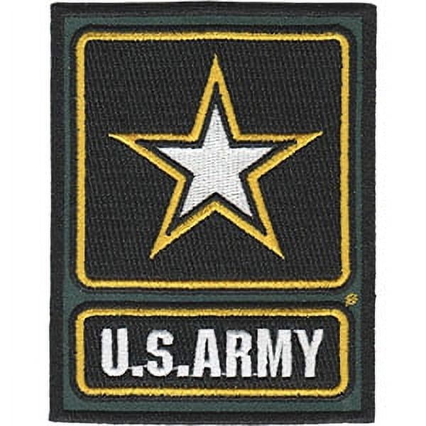 U.S. Army Star, Embroidered Iron-on / Sew-on Patch, One Size - Walmart.com