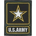 U.S. Army Star, Embroidered Iron-on / Sew-on Patch, One Size - Walmart.com
