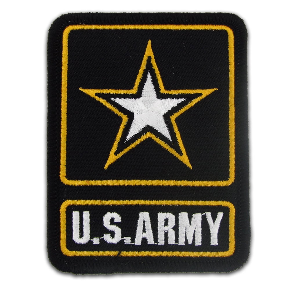 U.S.Army Star Logo Embroidered Patch 2-3/4" X 3-1/2" Uniform or Jacket ...