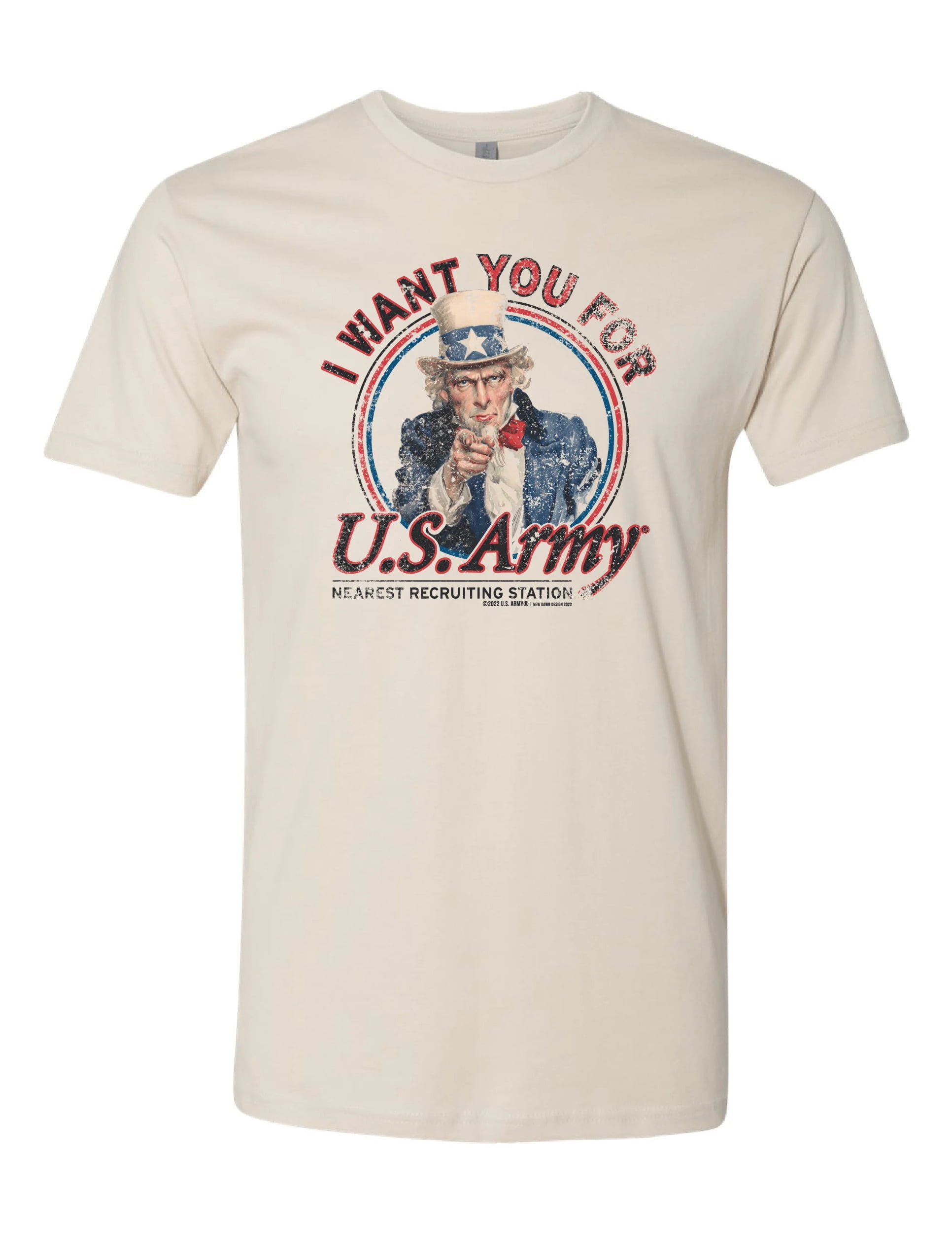 U.S. Army Uncle Sam | I want YOU Historical War Poster Tee - Walmart.com
