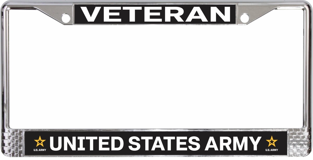 U.S. Army Veteran License Plate Frame - Walmart.com