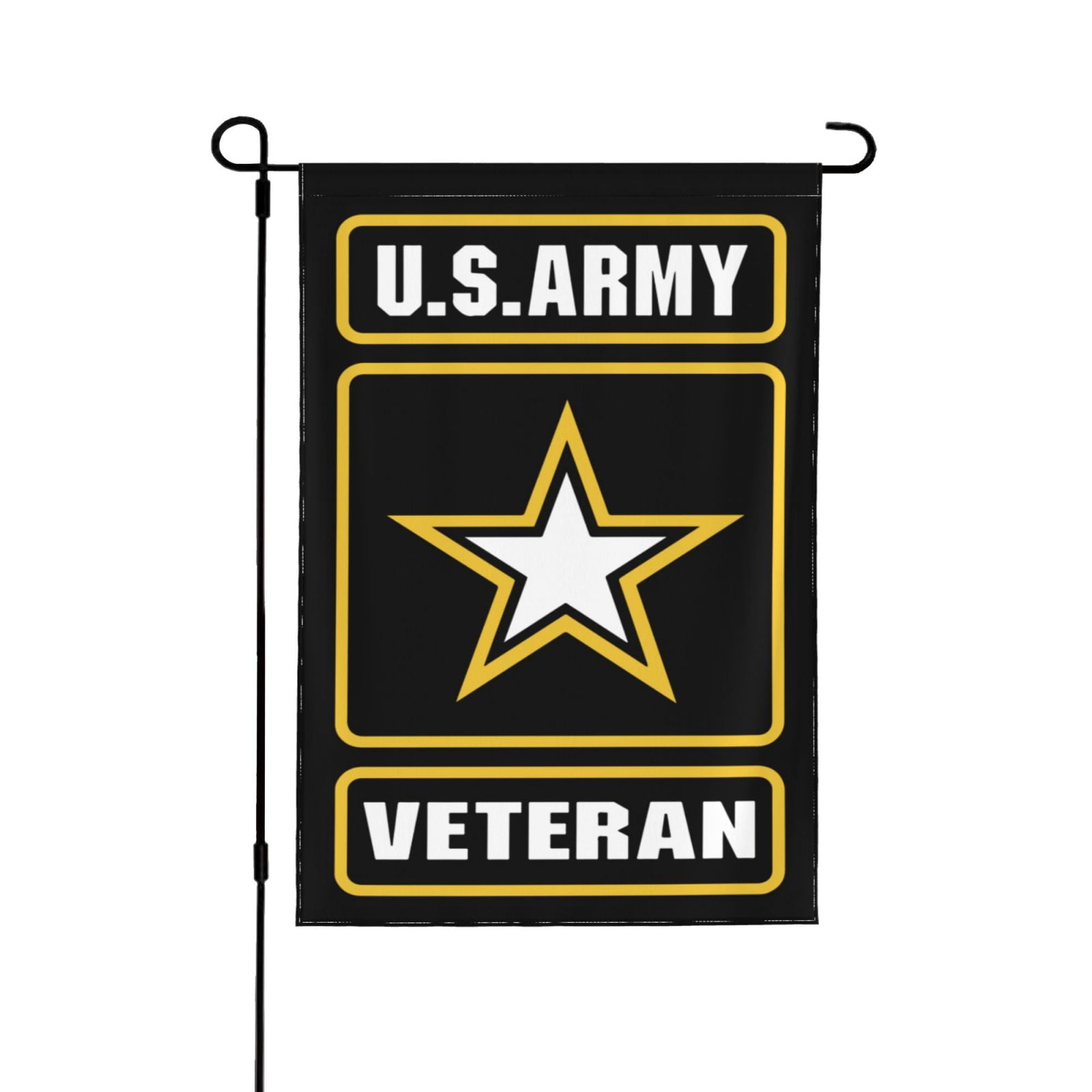 U.S. Army Veteran Logo Garden Flag 12.5x18 Inch Double Sided ...