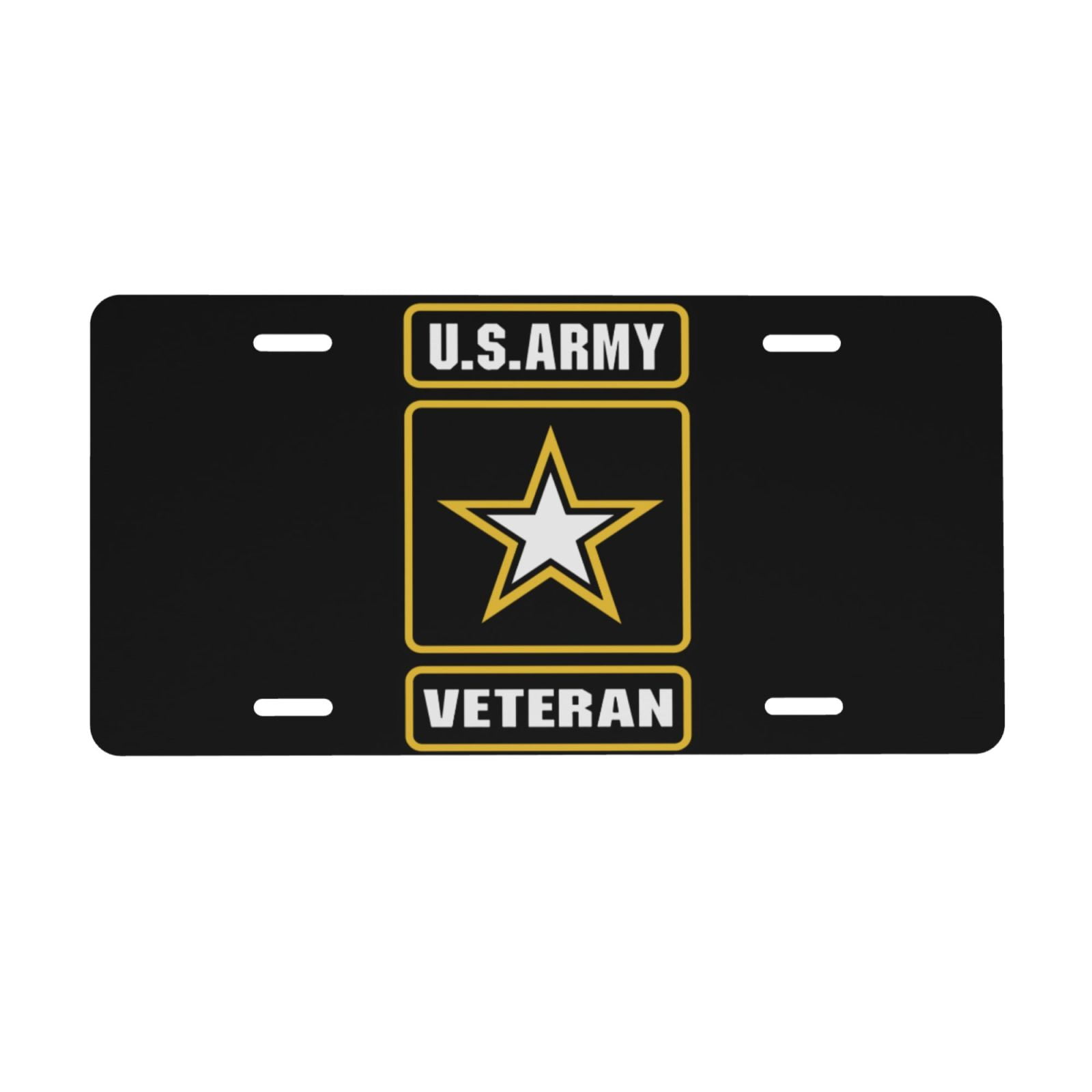 U.S. Army Veteran Logo License Plate 6x12 Inch Thickening Aluminum ...