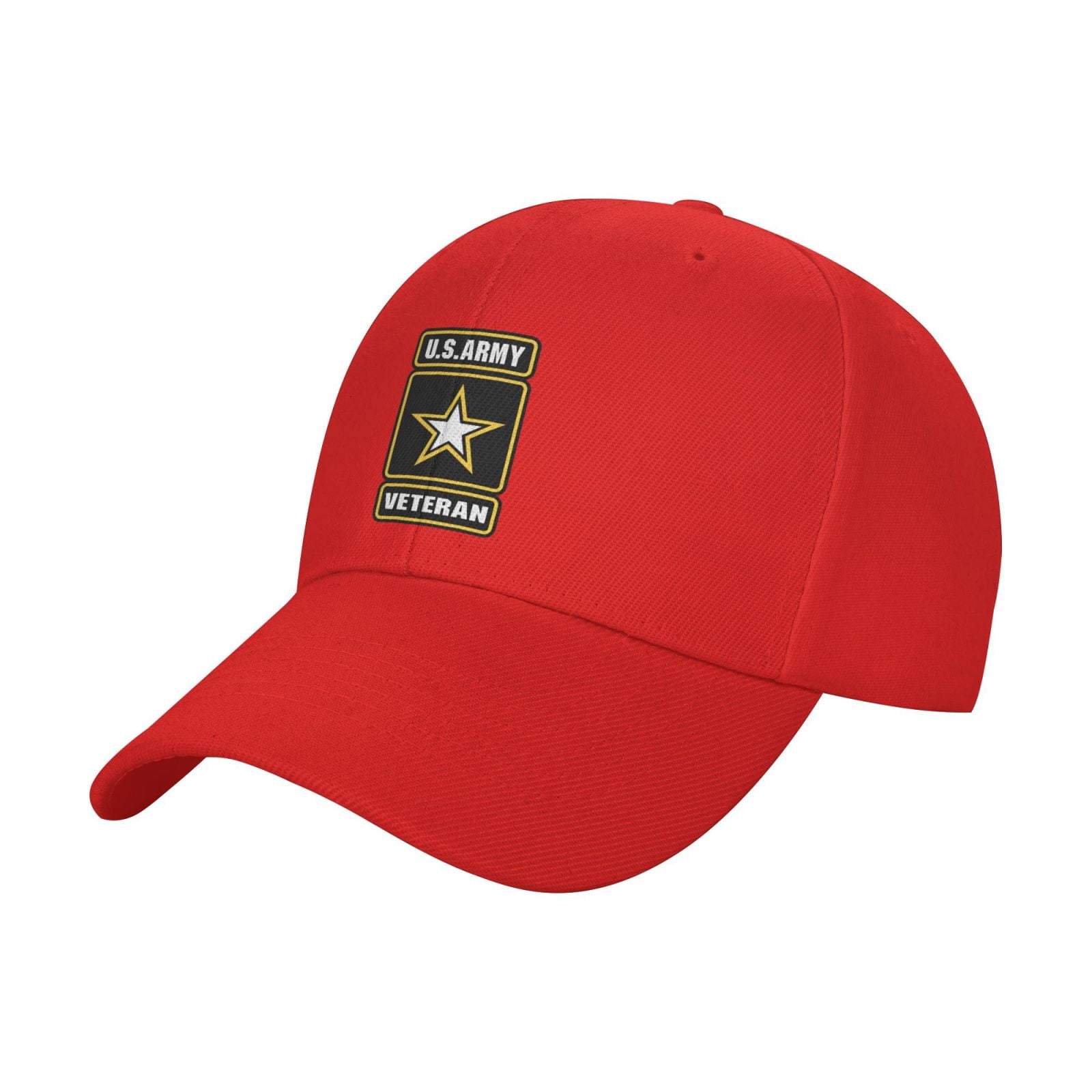 U.S. Army Veteran Logo Sandwich Cap Unisex Adjustable Adult Baseball ...