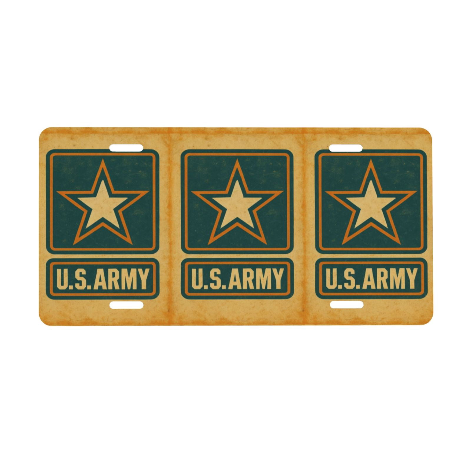 U.S. Army Veteran Logo1 License Plate 6x12 Inch Thickening Aluminum ...