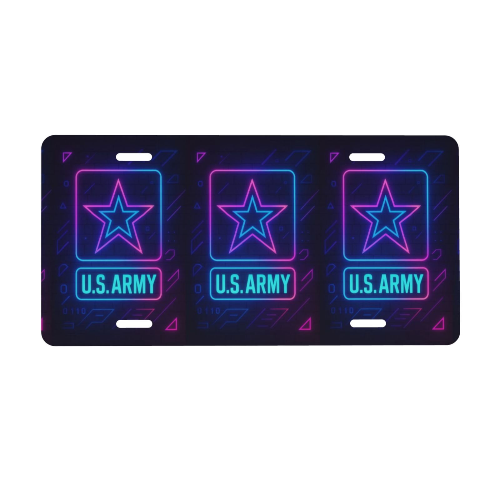 U.S. Army Veteran Logo2 License Plate 6x12 Inch Thickening Aluminum ...