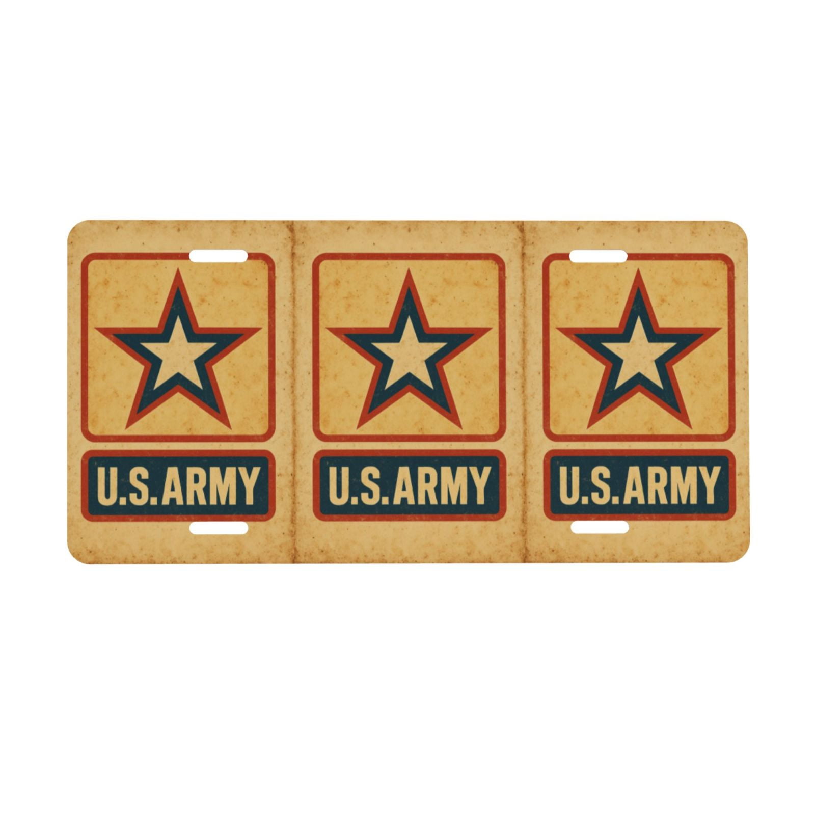 U.S. Army Veteran Logos License Plate 6x12 Inch Thickening Aluminum ...