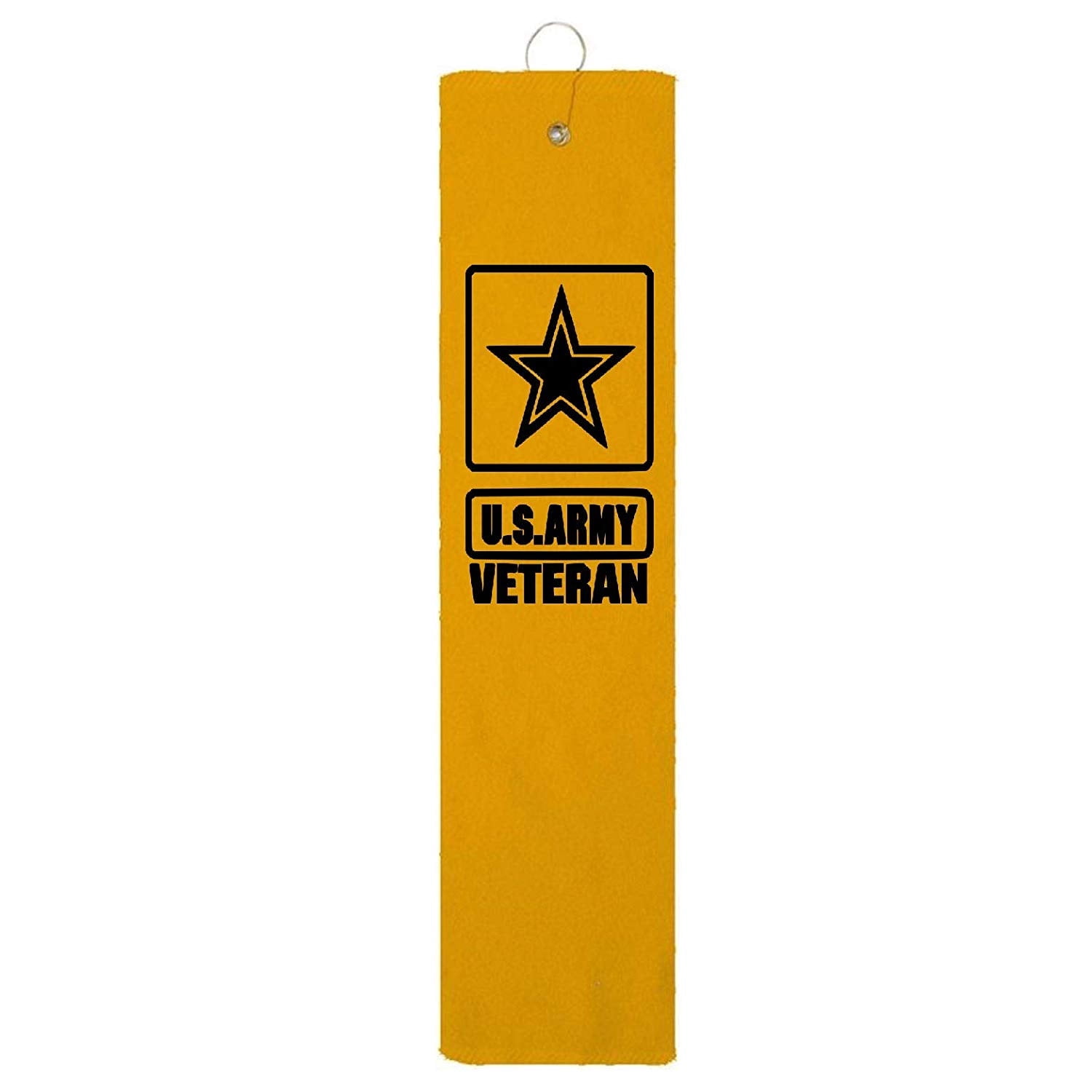 U.S. Army Veteran Soldier Military Tri-fold Golf Towel With Grommet ...