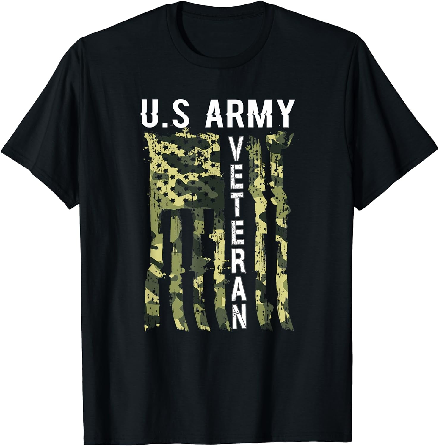 U.S Army Veteran Tee Shirt Great USA Camouflage Veteran Day T-Shirt ...
