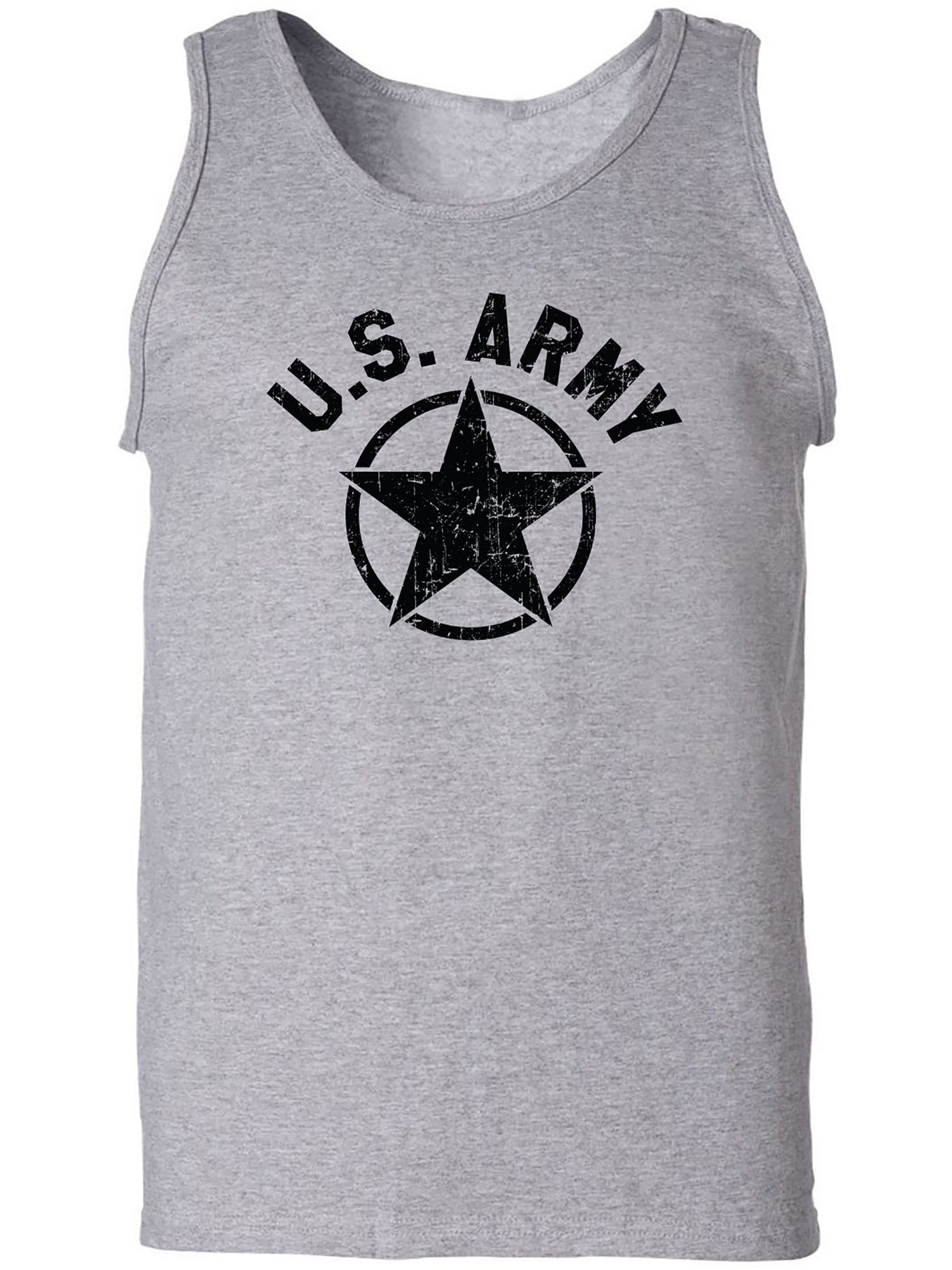 U.S. Army Vintage Arch Logo with black ink Adult Tank Top - Walmart.com
