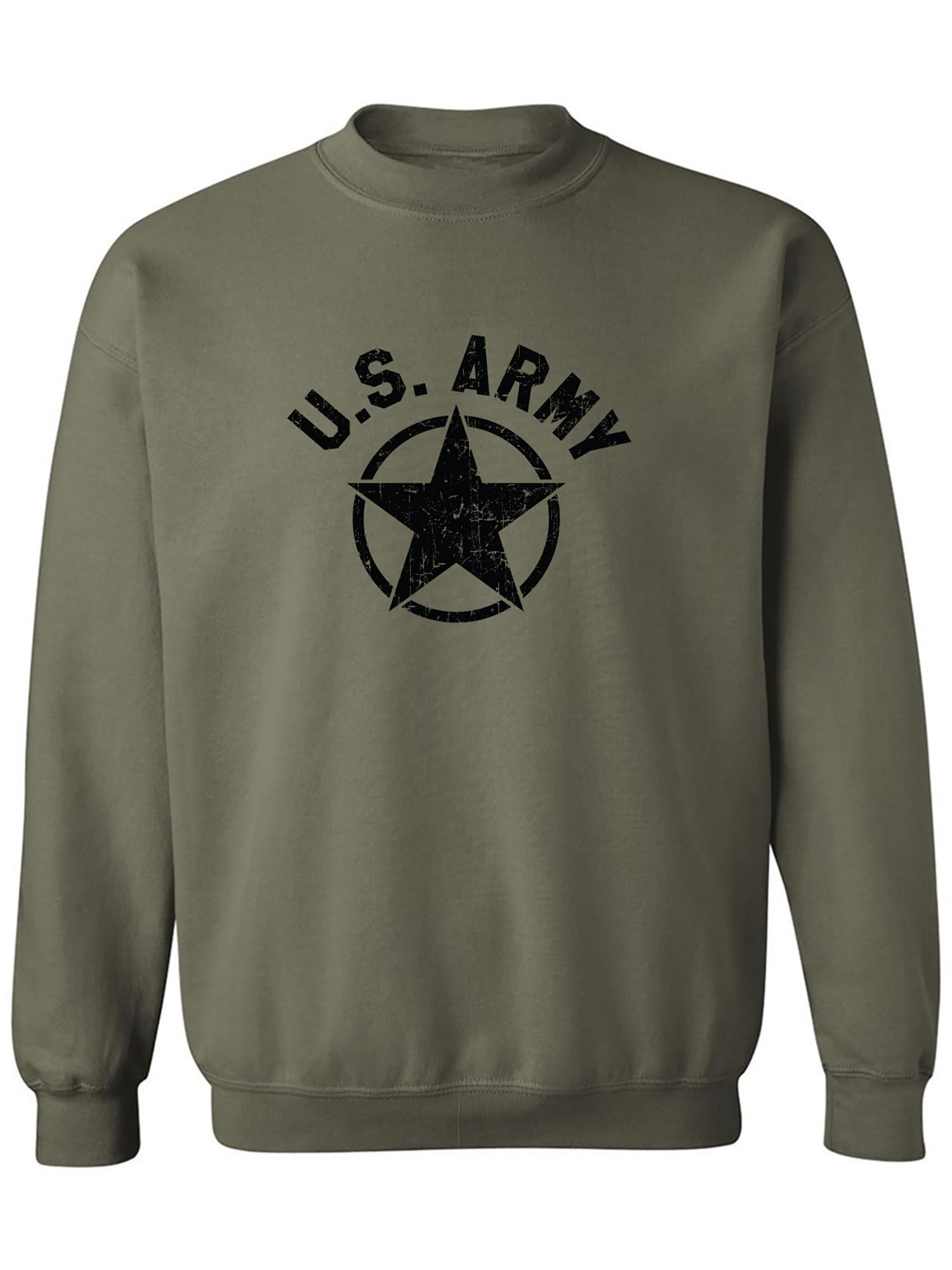 U.S. Army Vintage Arch Logo with black ink Crewneck Sweatshirt ...
