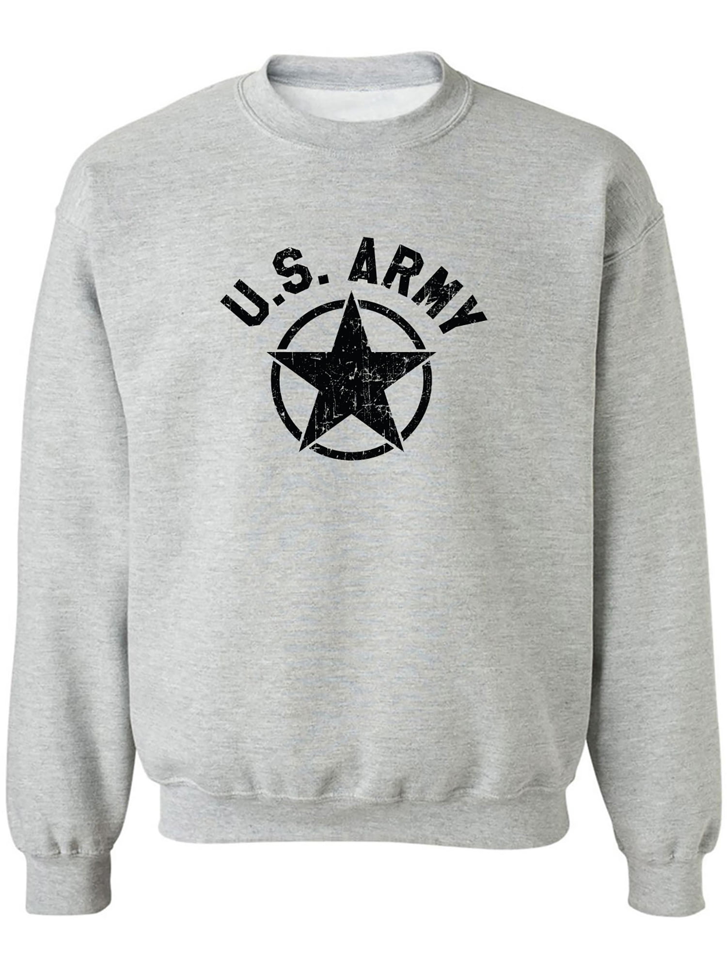 U.S. Army Vintage Arch Logo with black ink Crewneck Sweatshirt ...