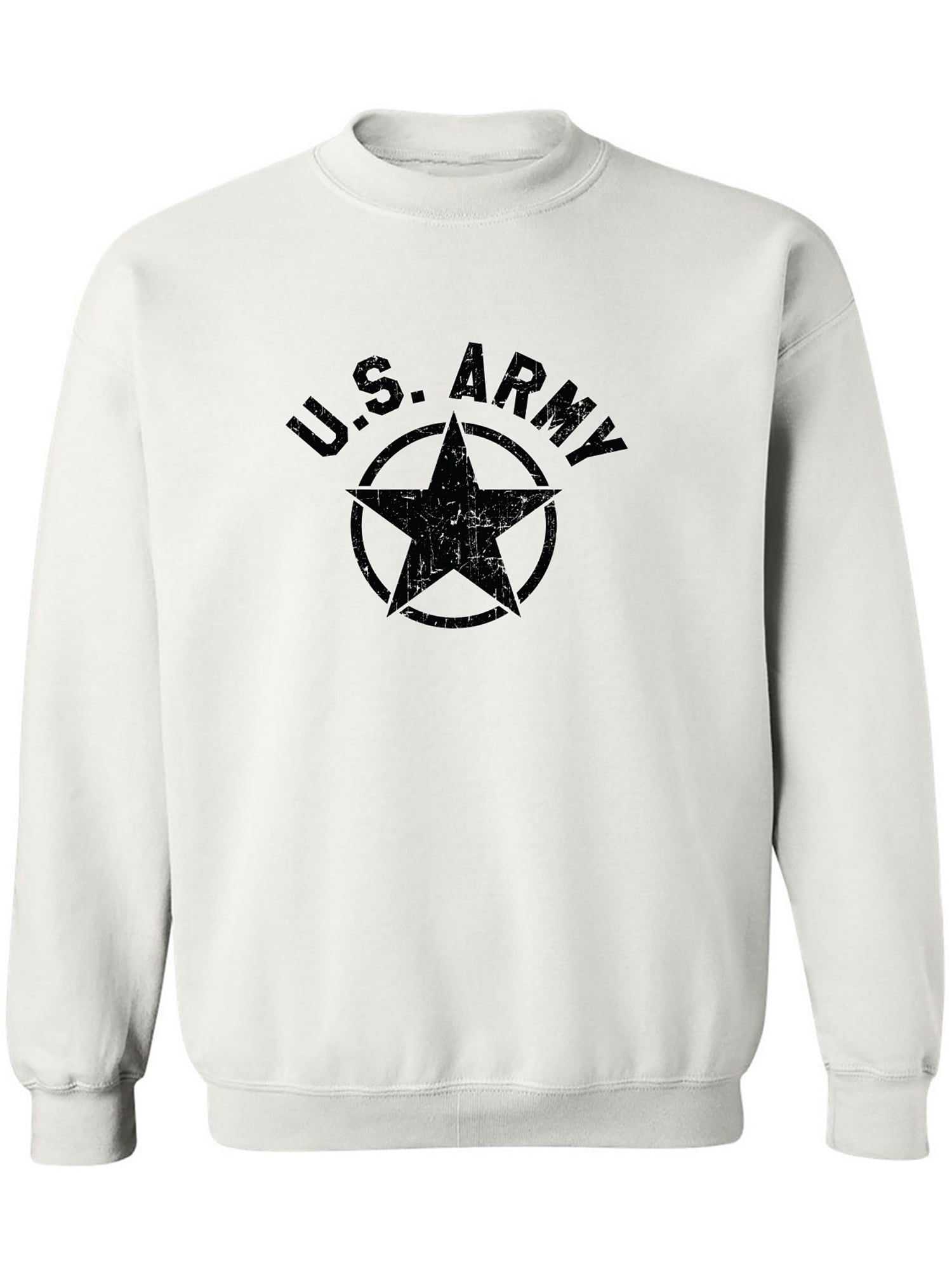 U.S. Army Vintage Arch Logo with black ink Crewneck Sweatshirt ...