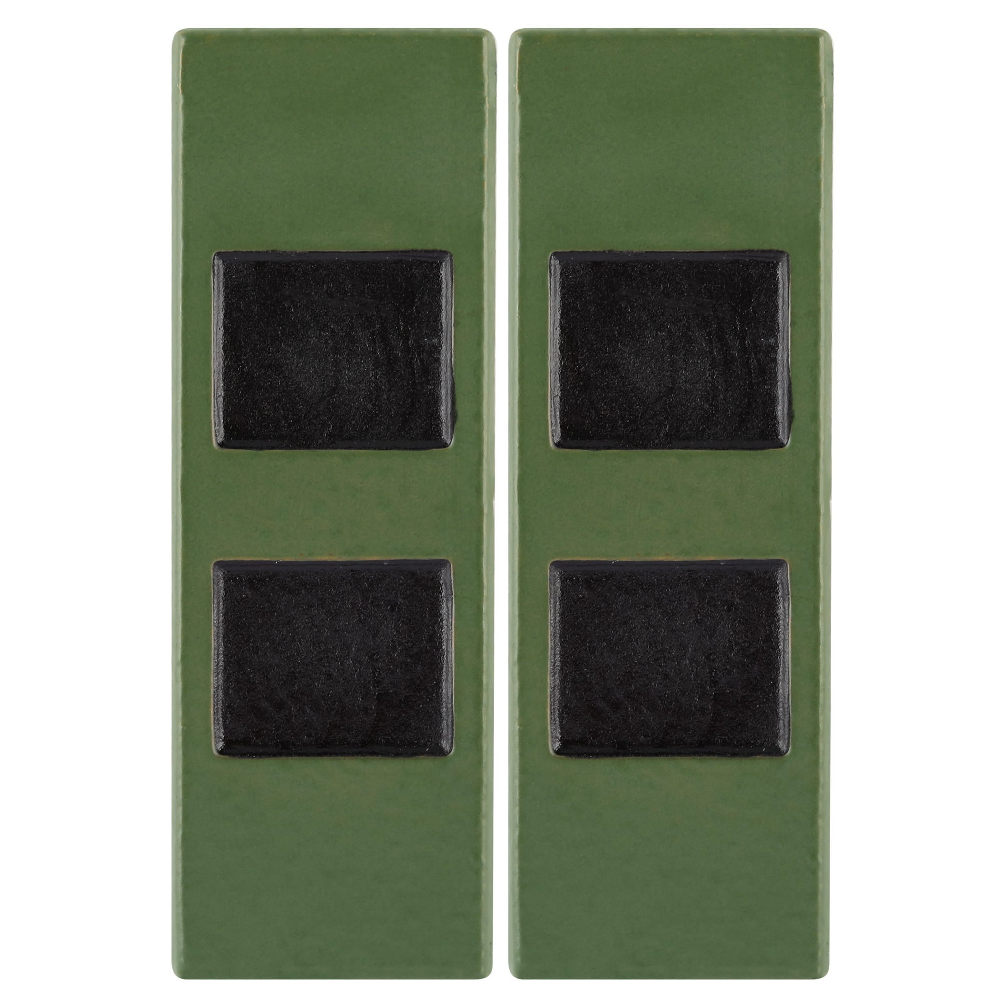 U.S. Army Warrant Officer W02 Subdued Black Metal Rank Pair - Walmart.com